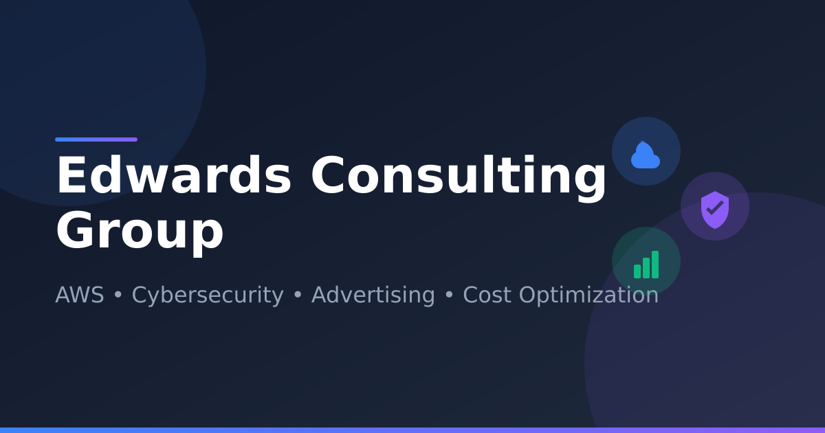 Edwards Consulting Group | Spend Less on Tech, Stay Safer, Run Smoother